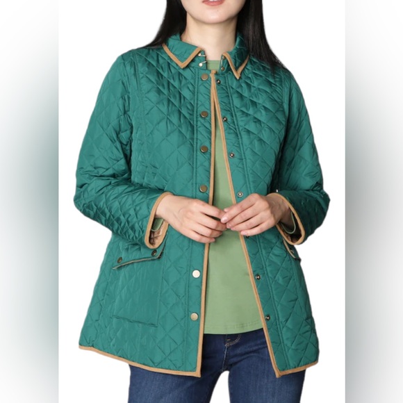 Joan Rivers | Jackets & Coats | Joan Rivers Quilted Barn Jacket With ...